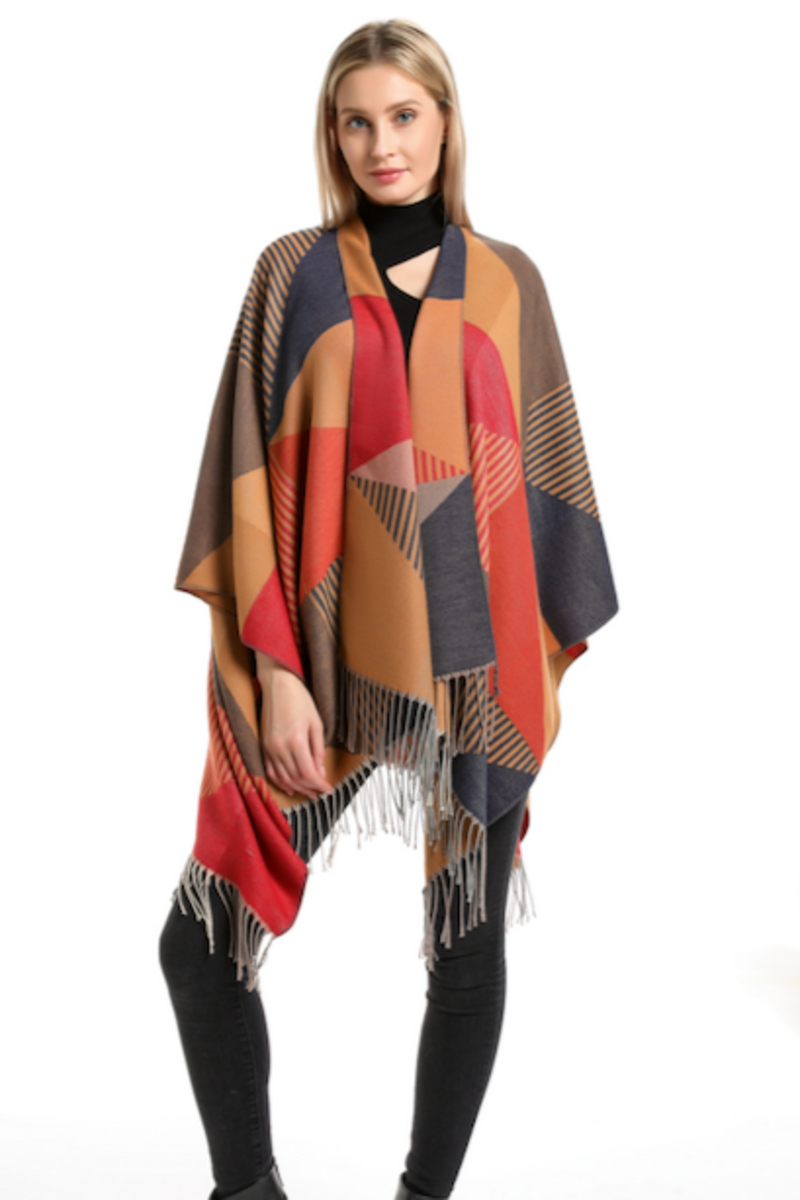 Triangle/Stripes Cape – gadogadoellicottville